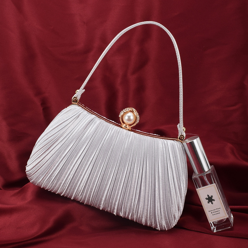 Pearl Dinner Handbag | For Senior Ladies & Mature Women Over 40, 50, 60 ...