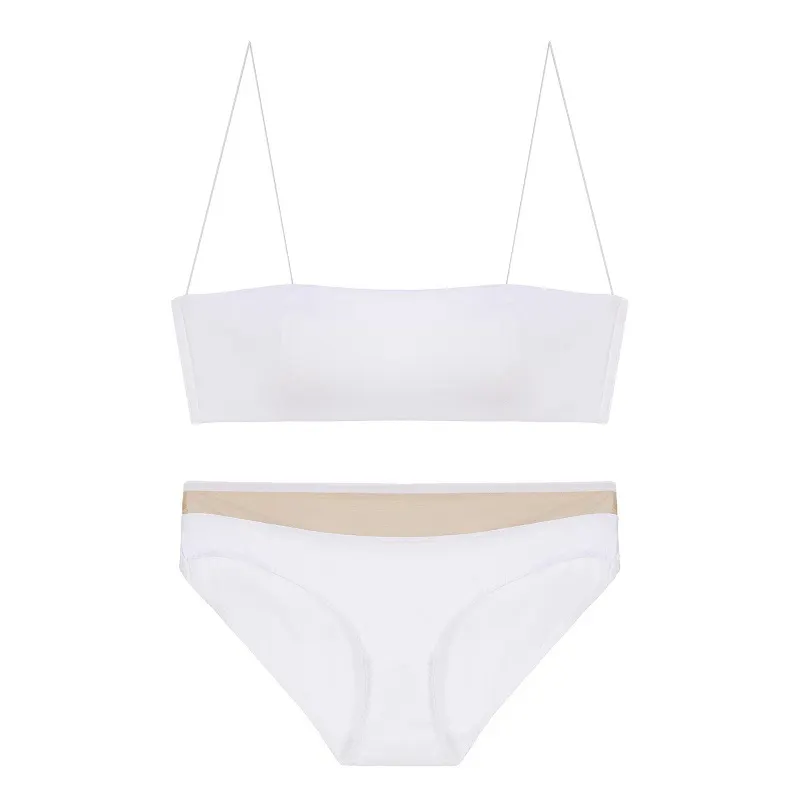 Uaang Uaang Ultra-Fine Shoulder Strap Beauty Back Underwear Green Girl ...