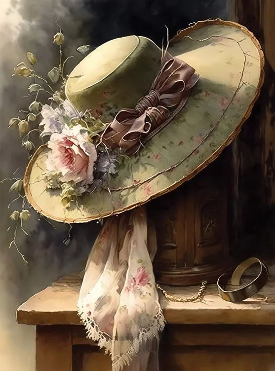 DIY Painting By Numbers | Hat - 40*50cm