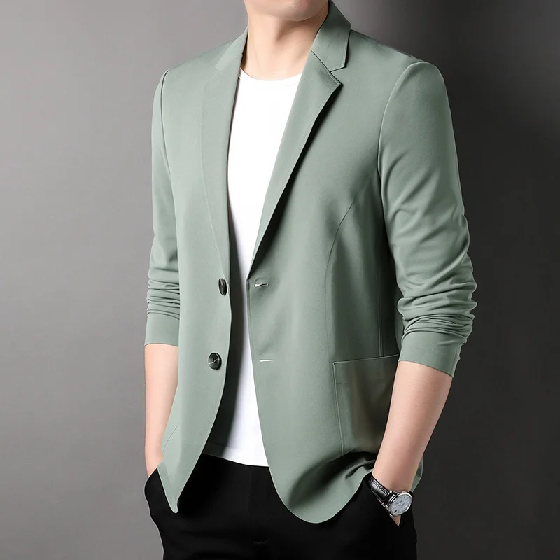 Casual Fashion Solid Color Suit Jacket