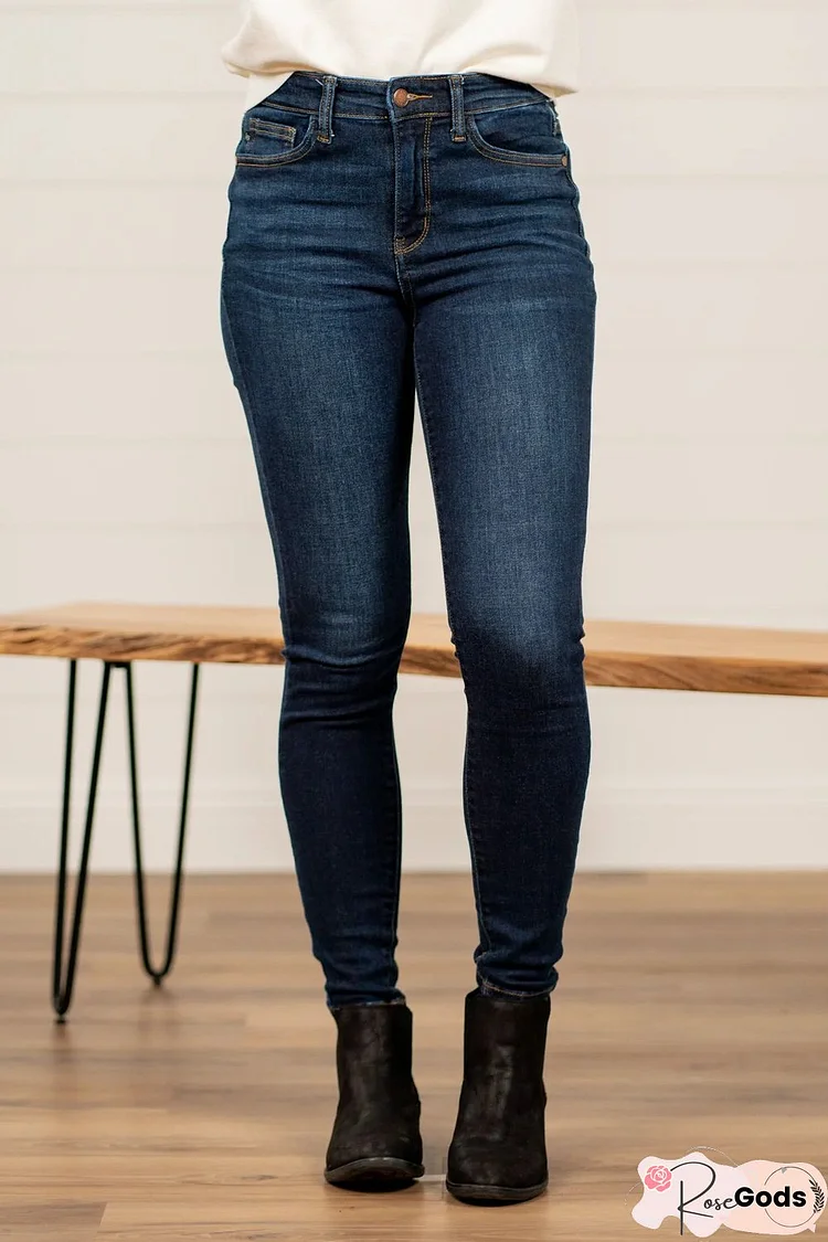 Ultra Stretch High Rise Skinny Jeans