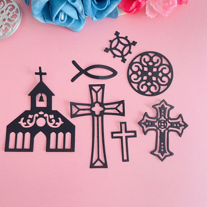 Nigikala cross angel scrapbook die Metal Cutting Dies DIY Scrapbook ...