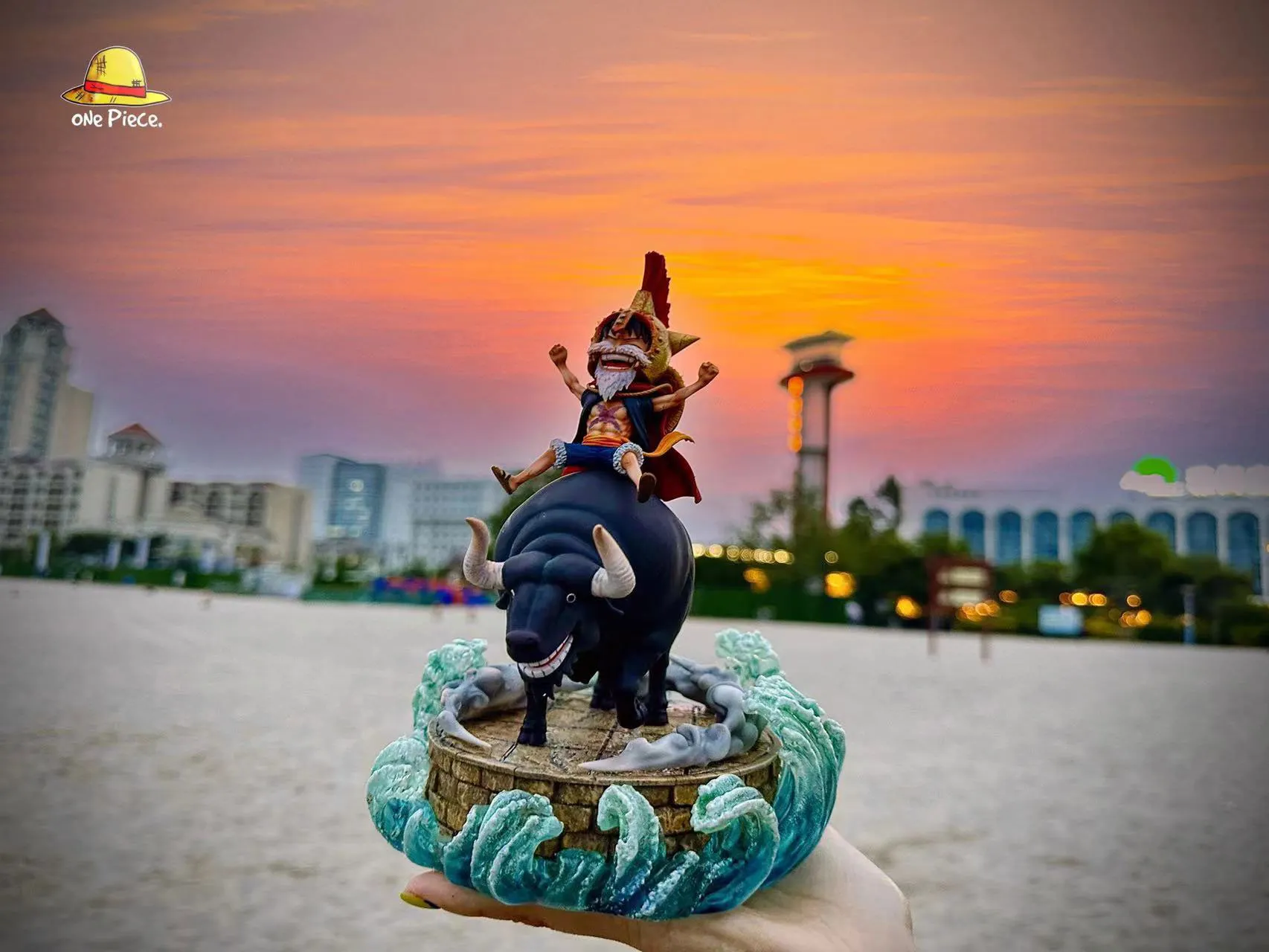 WCF Bull Riding & Monkey D. Luffy - ONE PIECE Resin Statue - ONE Piece ...