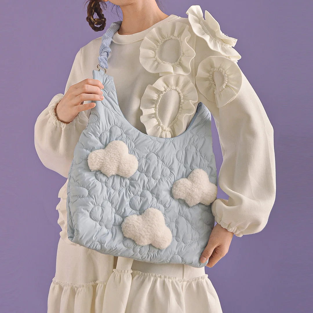 Milk Blue Cloud Bag