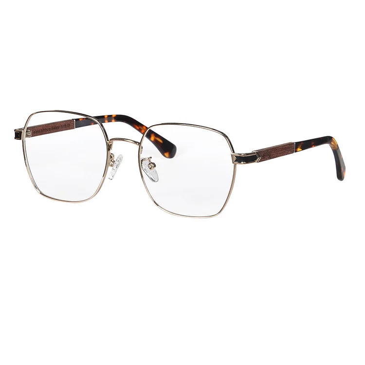 SHINU Reading glasses men near and far multifocal eyeglasses wood ...
