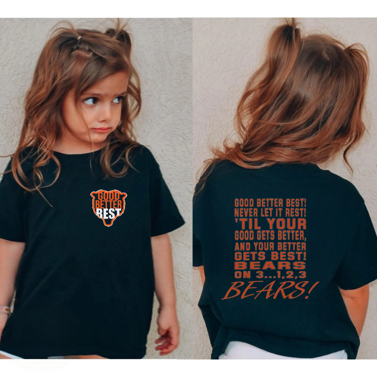 Kid's Good Better Best Bears Tee