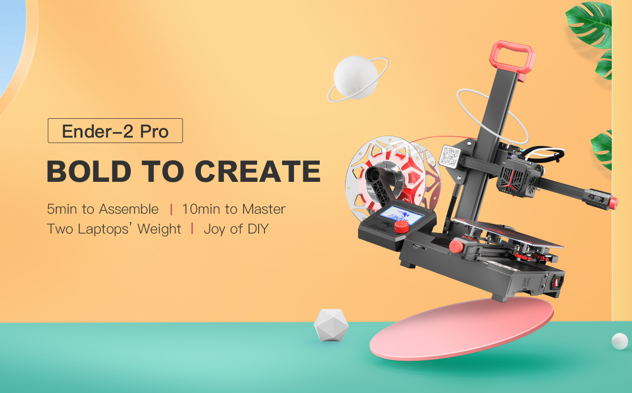 Enjoy the Fun of Creation Via Creality Ender-2 Pro - Creality Official ...