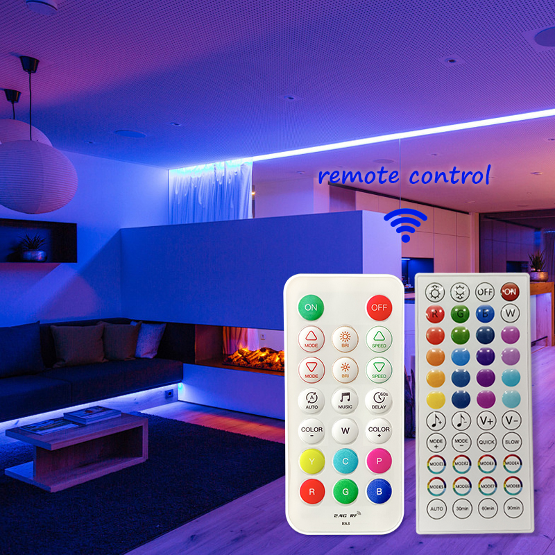 SMD COB LED strip lights white light RGB RGBW RGBCW RGBIC Remote control