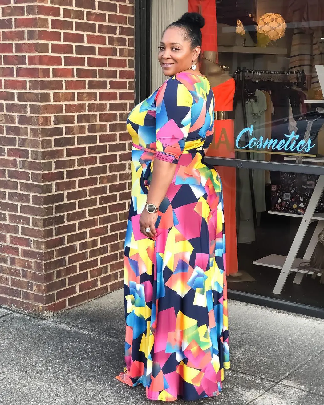 Graceful Burst Dress