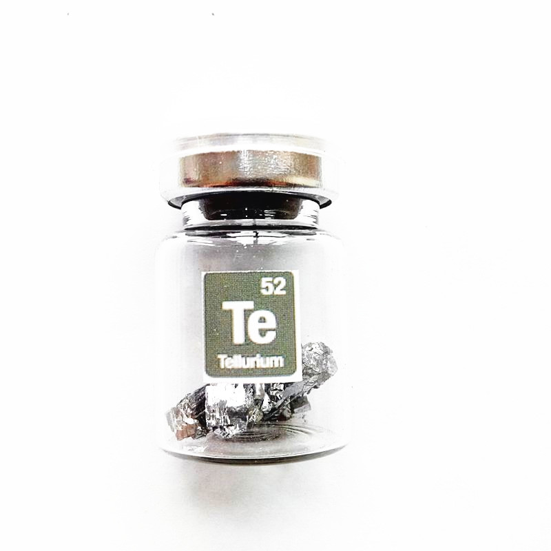 Tellurium in Ampoule Pure Te 99.99% Sample 5g