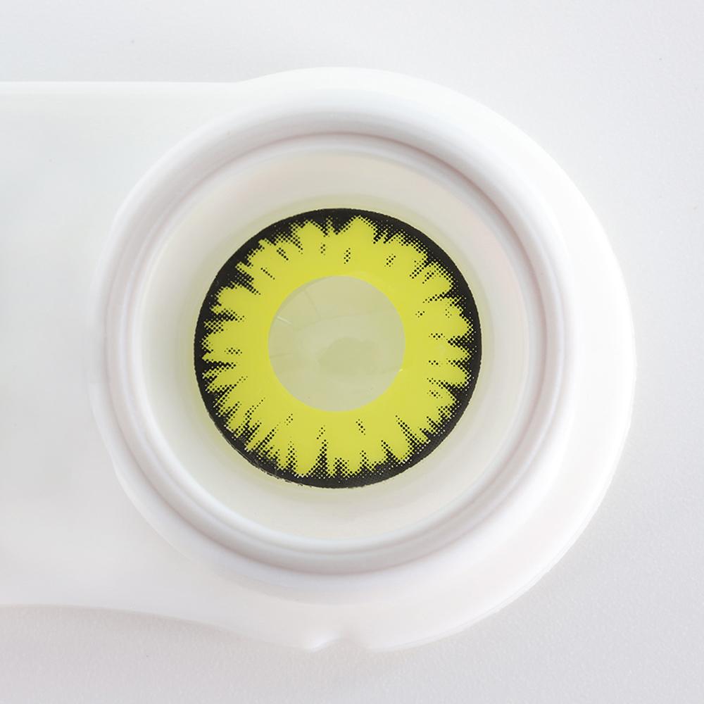 Twilight Yellow Vampire Halloween Contacts