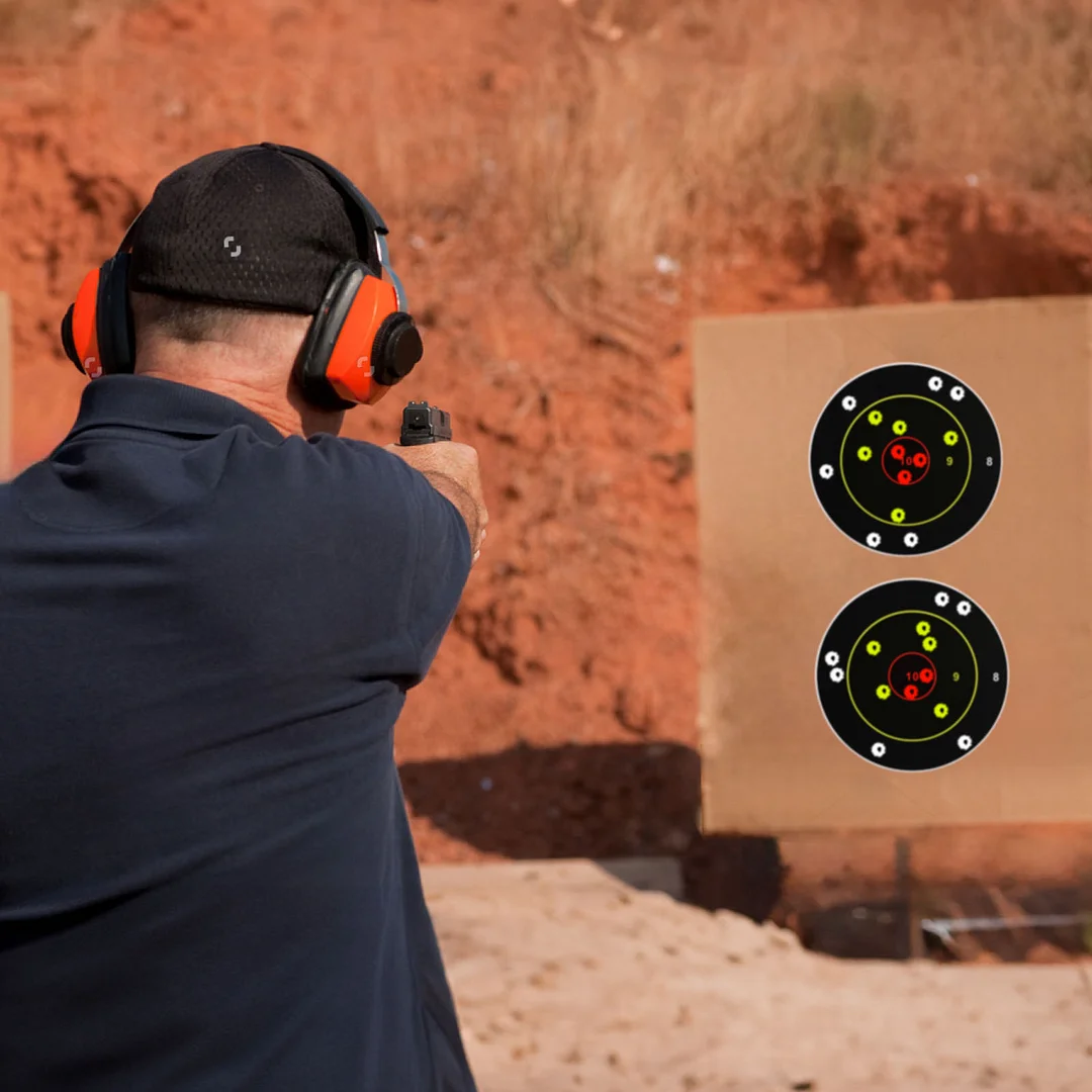 GearOZ Splatter Shooting Target, 10/30 PCS 8” Instant Reactive Target ...