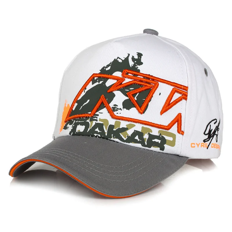 KTM Baseball Cap Embroidered Duck Tongue Cap Sports Cap