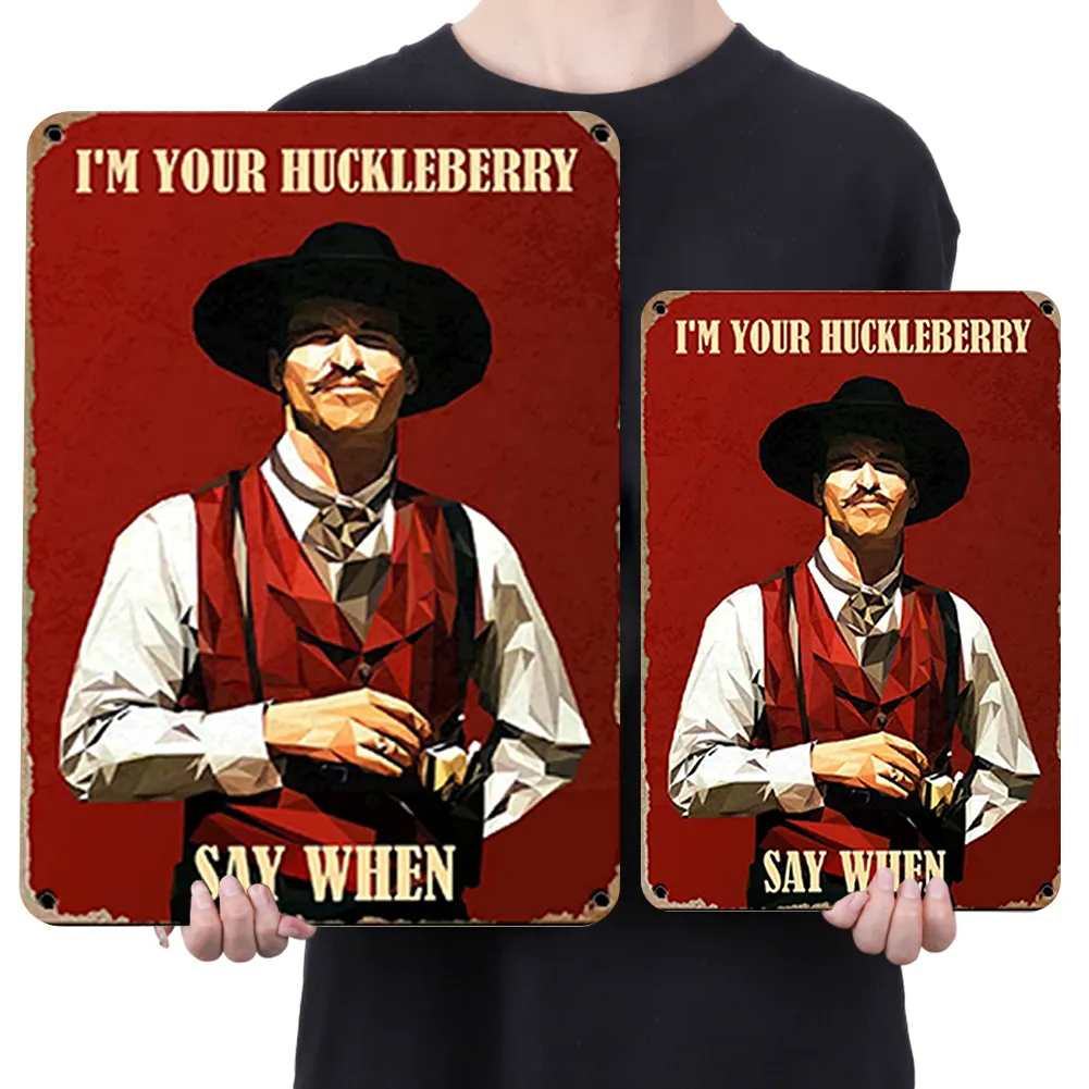 20*30cm - Cowboy - Vintage Tin Signs