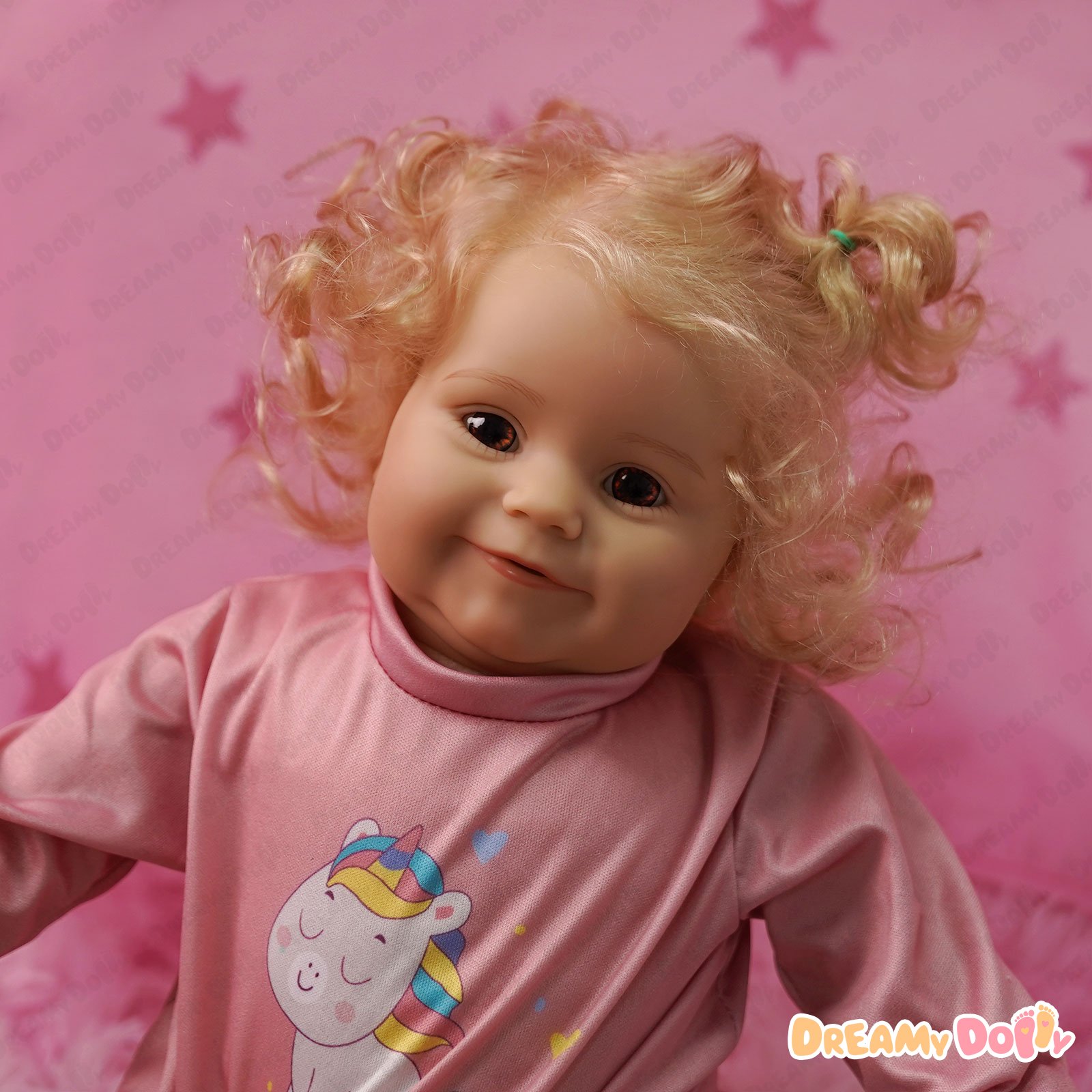 [New] 20 Inches Smile Baby Realistic Cute Baby Girl Doll