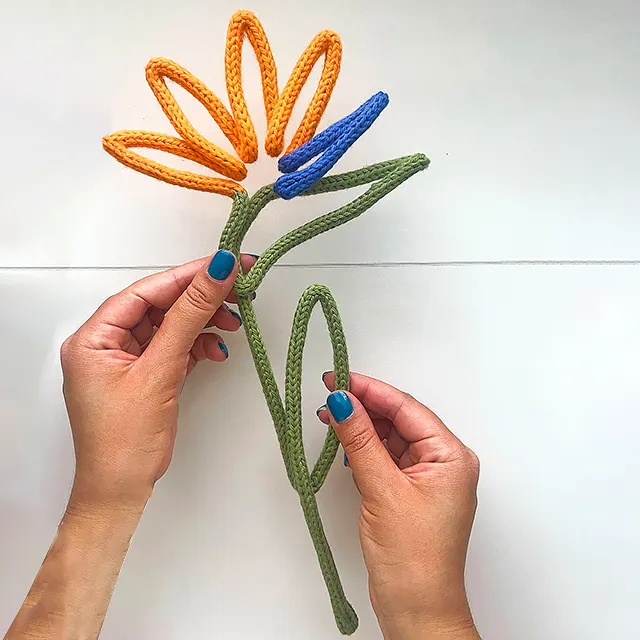 30+ Flower Template For Knitted Wire Art | Digital Download