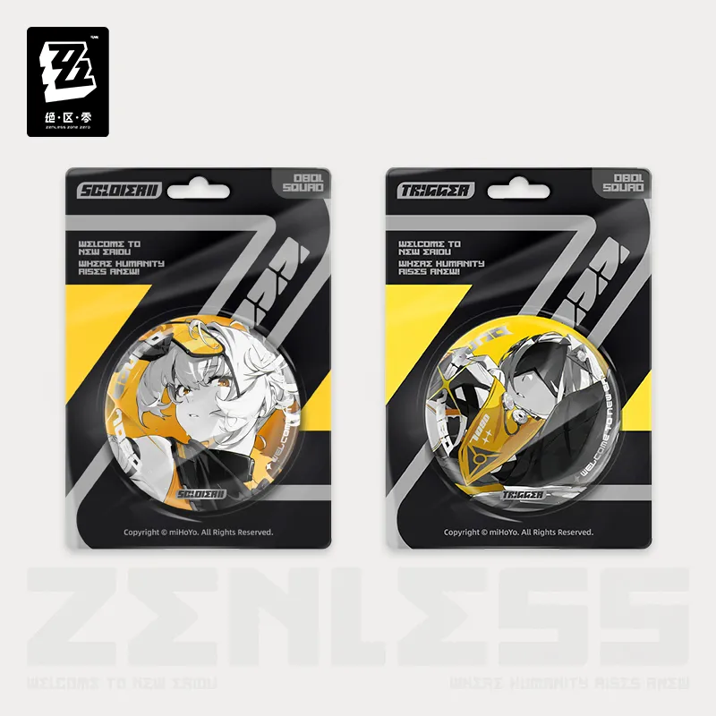 Zenless Zone Zero Shadow Painting Series Reflective Badge Opoles Team ...