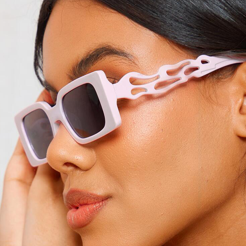 Vintage Small Rectangle Sunglasses Women New Brand Designer Jelly Color ...