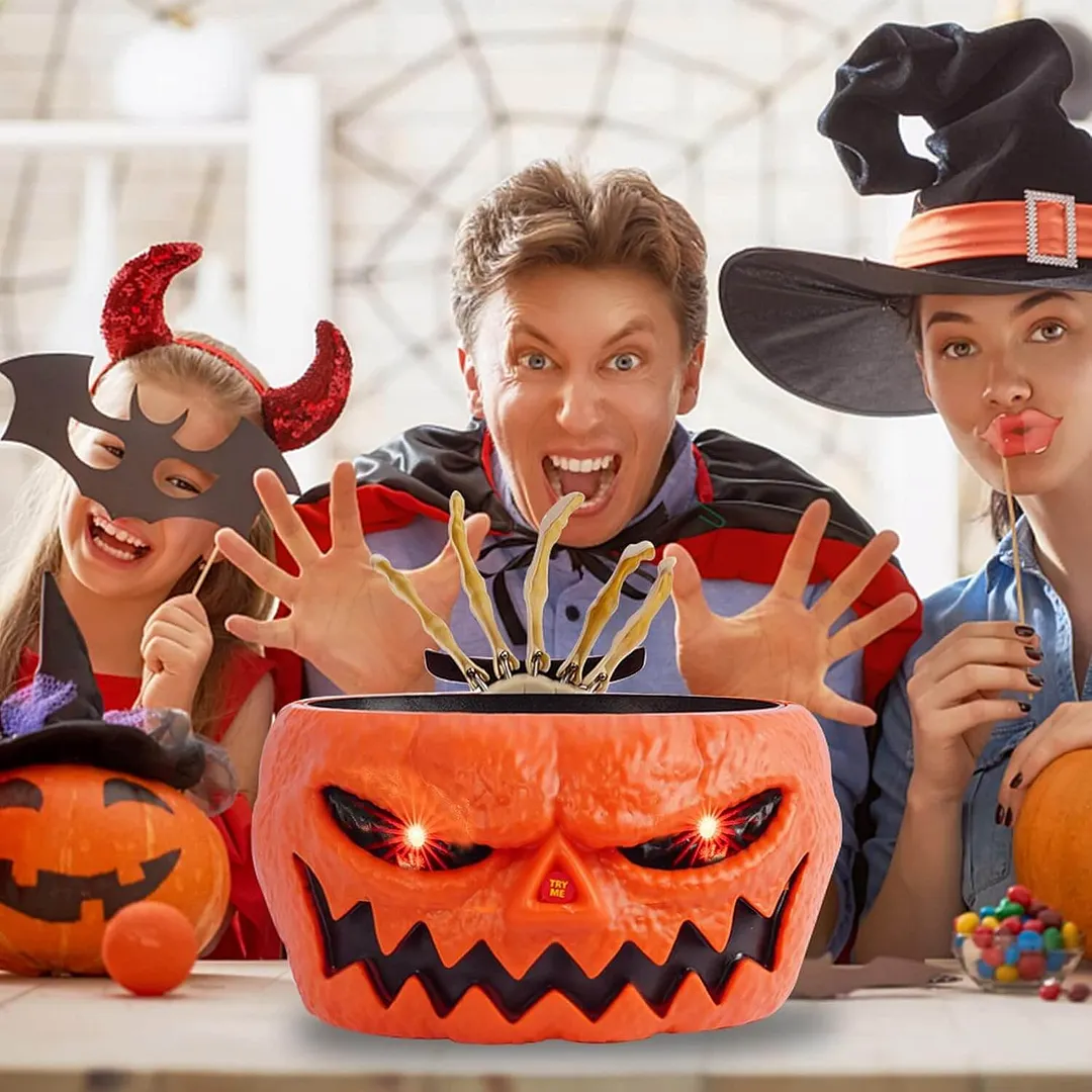 Candytec Halloween Motion Activated Candy Bowl