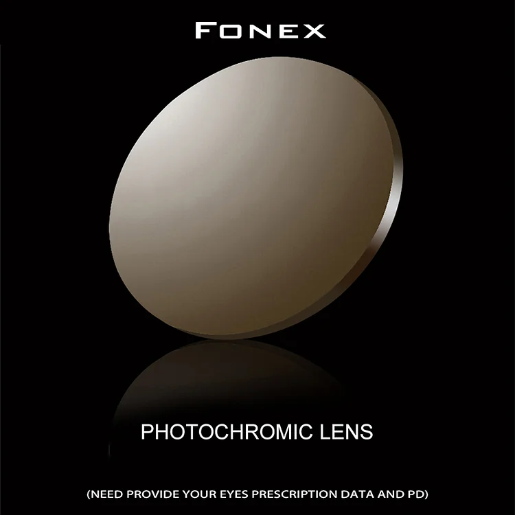 FONEX Customized 1.56 1.61 1.67 Photochromic Optical CR-39 Resin ...