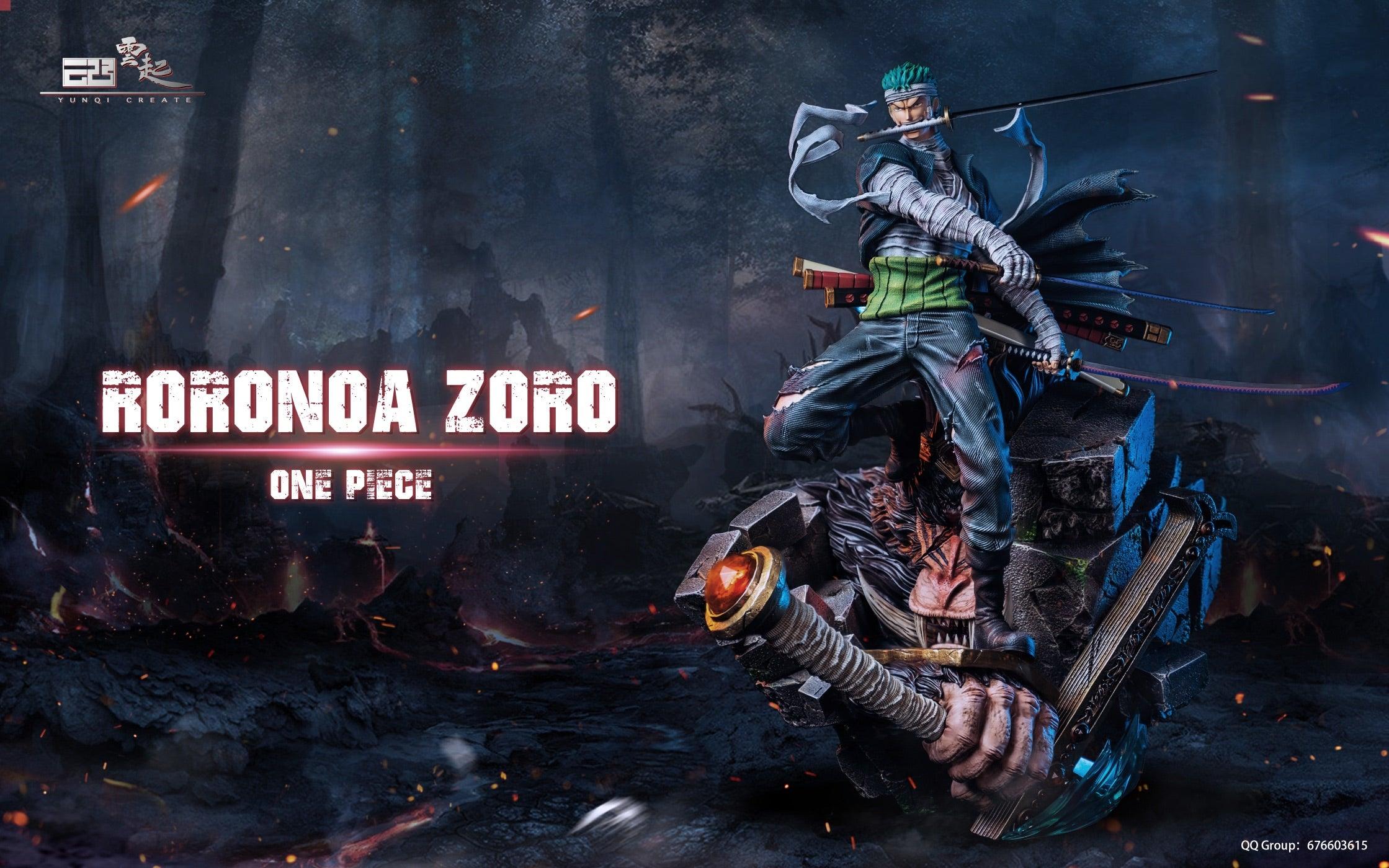 Practice Roronoa Zoro with LED - ONE PIECE Resin Statue - YUNQI Studios ...