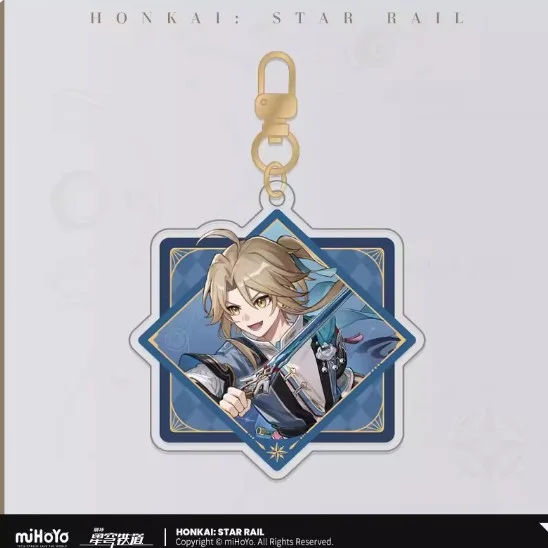 HSR Merch Keychains[Original Honkai Official Merchandise]
