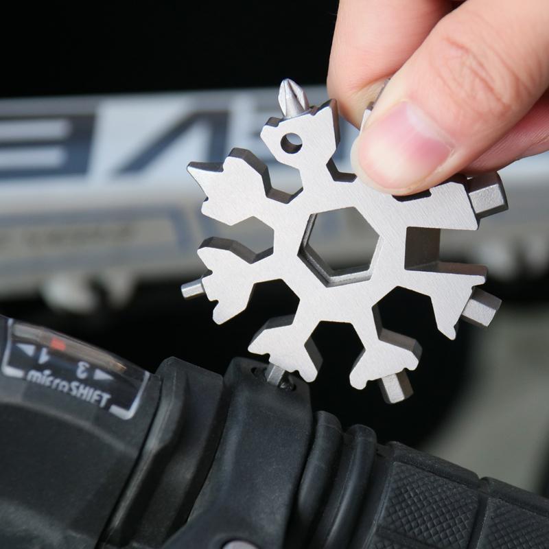 18-in-1 Stainless Steel Snowflake Multi-Tool