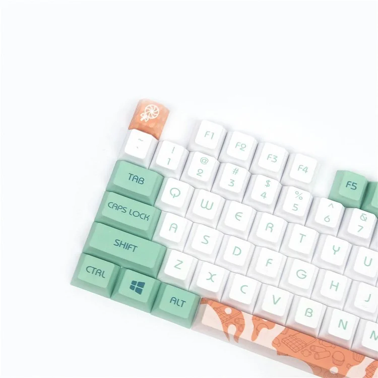 Mint Milk Original Keycaps