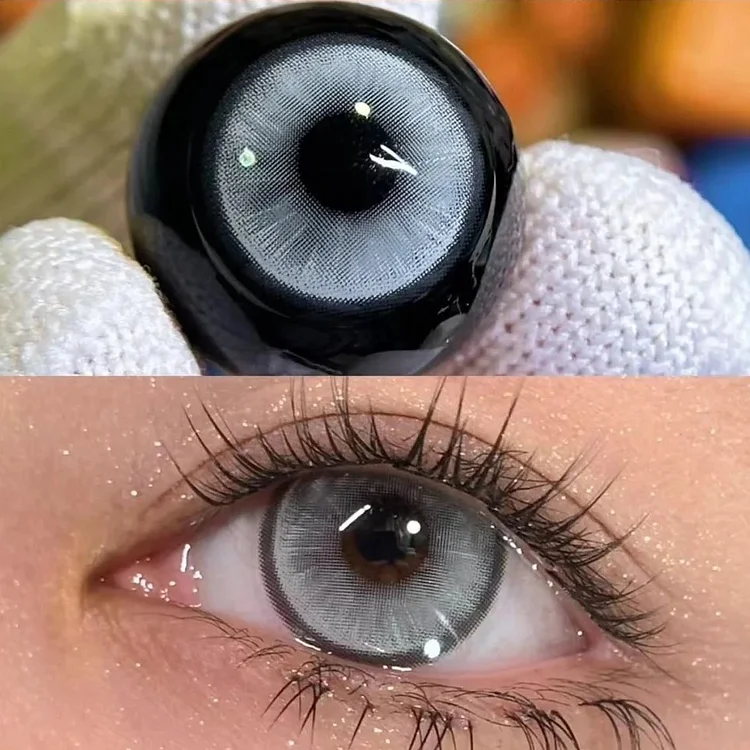 CrystalOrb Smokey grey Colored Contact Lenses,natural grey contacts ...