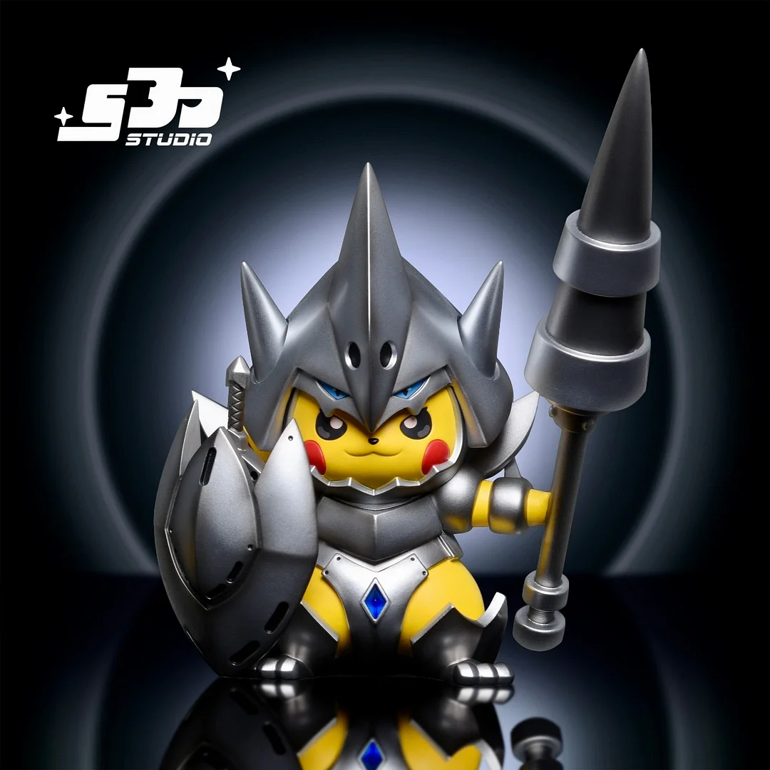 Small & Big Scale Aggron Cosplay Pikachu - Pokemon Resin Statue - SJD ...