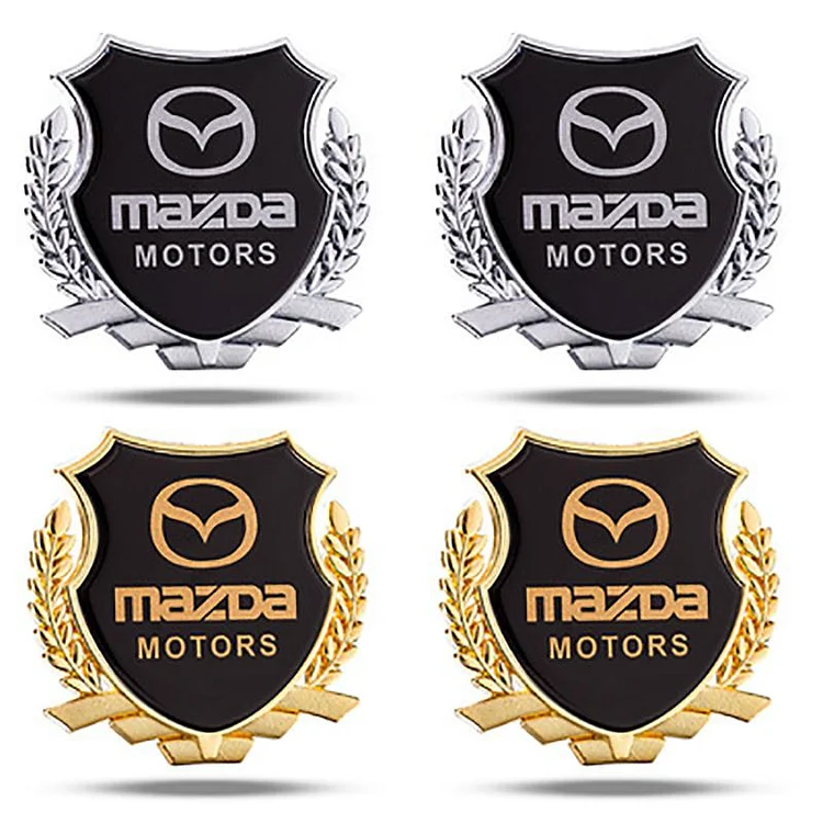 3D Car Metal Body Sticker 2PCS