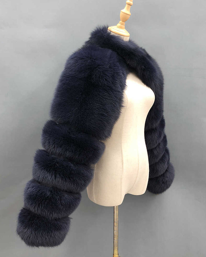Fashion Fur Sleeve