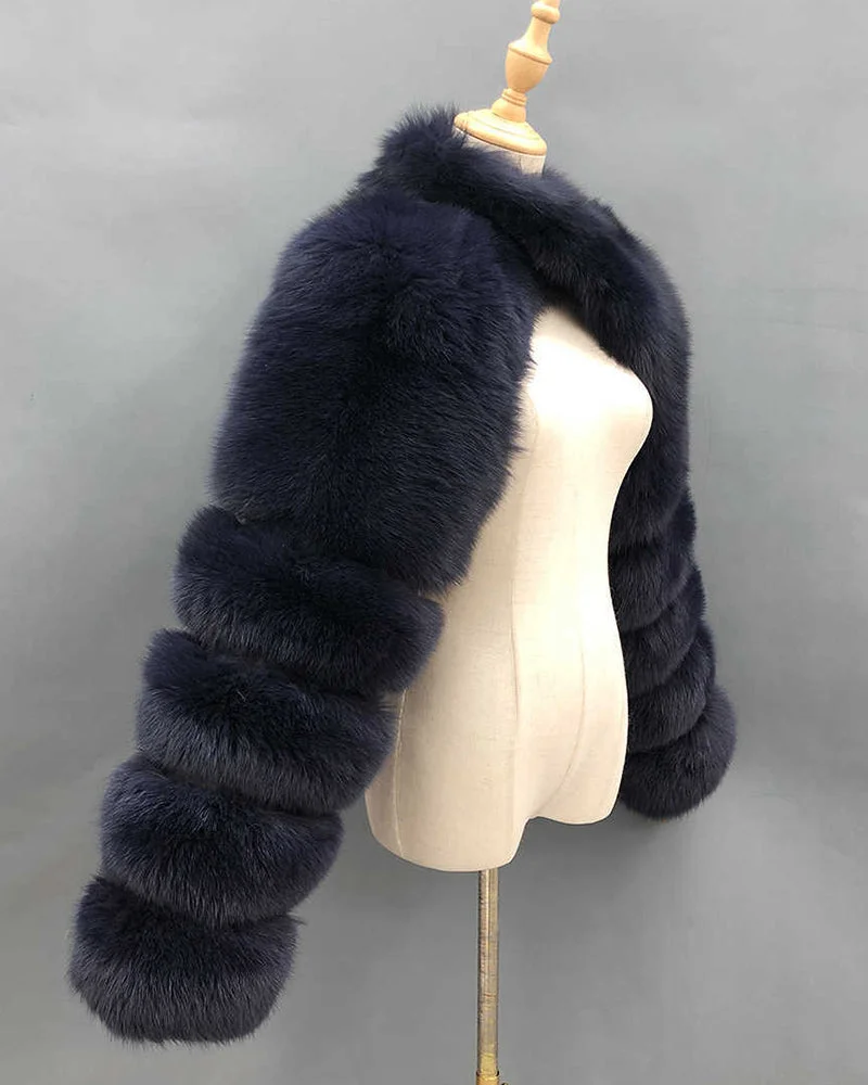 Fashion Fur Sleeve