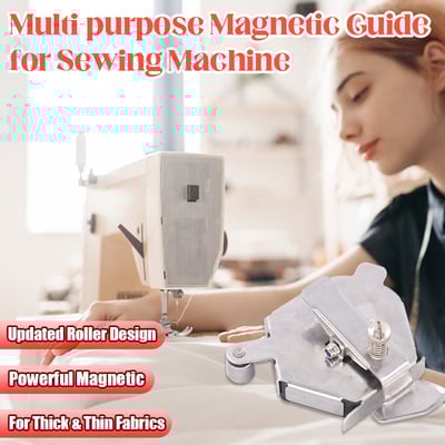 Upgraded Multi-purpose Magnetic Guide for Sewing Machine