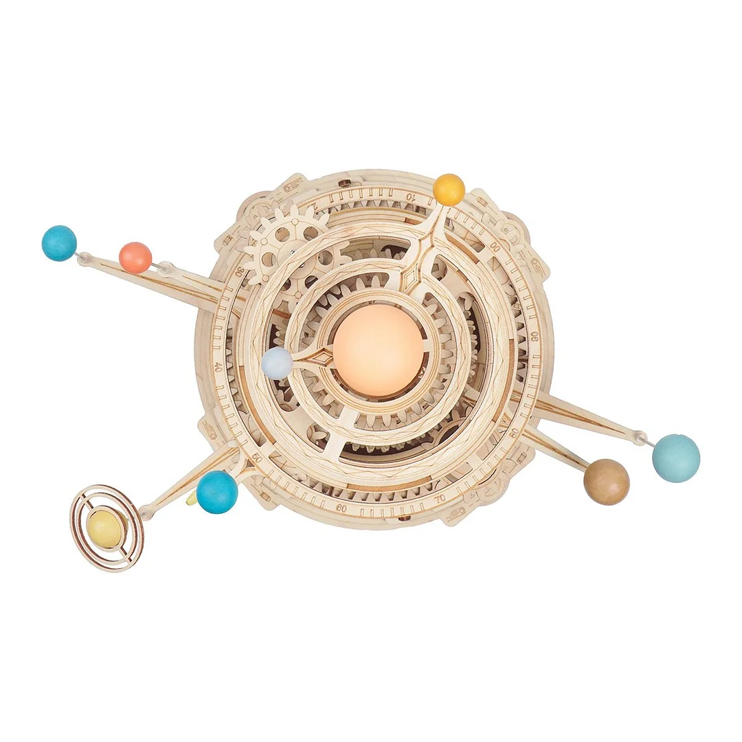 ROKR Mechanical Orrery ST001 - Build Your Own Solar System Model | ROKR