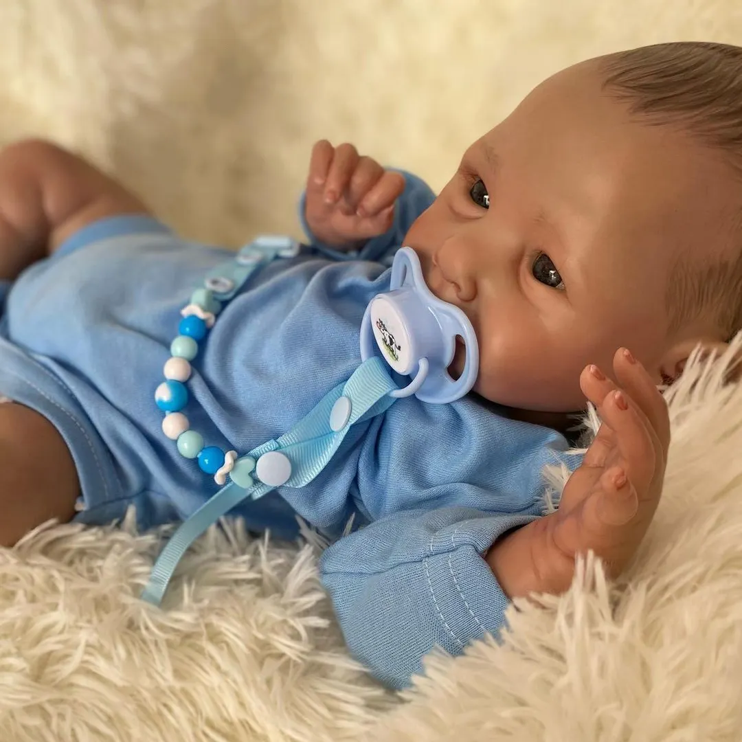 19.5'' Newly Lifelike Reborn Baby Tristan Realistic Fake Baby Toy