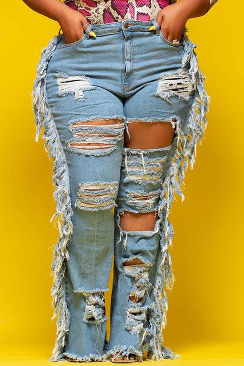 Plus Size Fringe Dresses