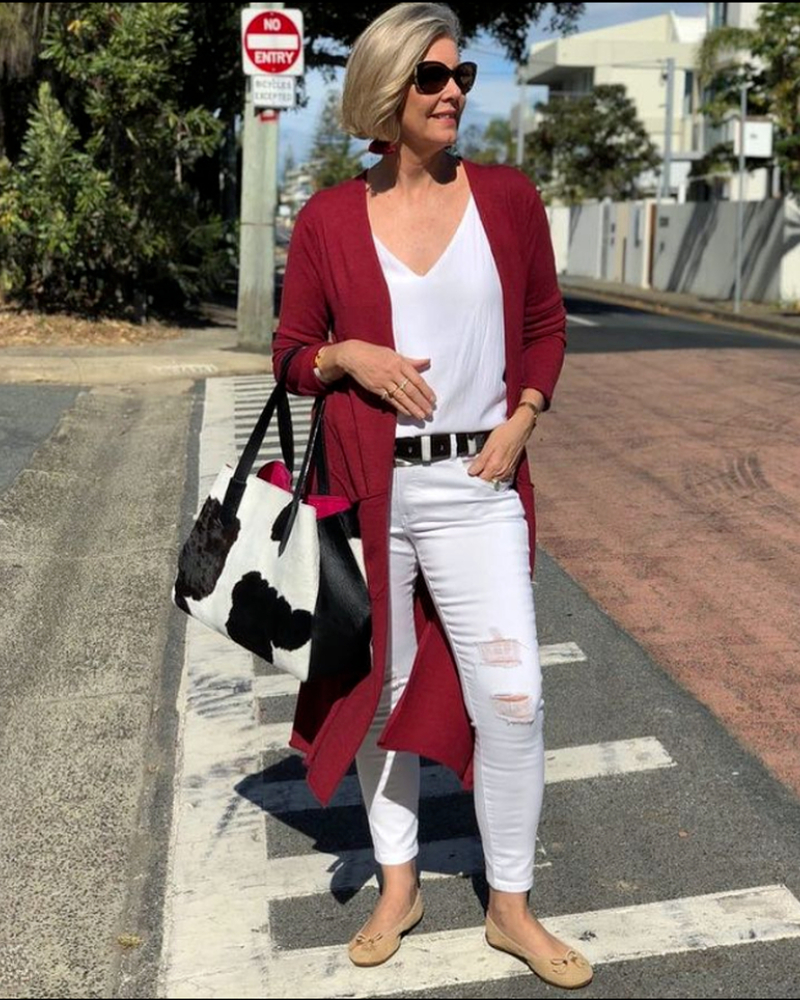 Cardigan cape jacket | For Senior Ladies & Elderly Women Over 50, 60 ...