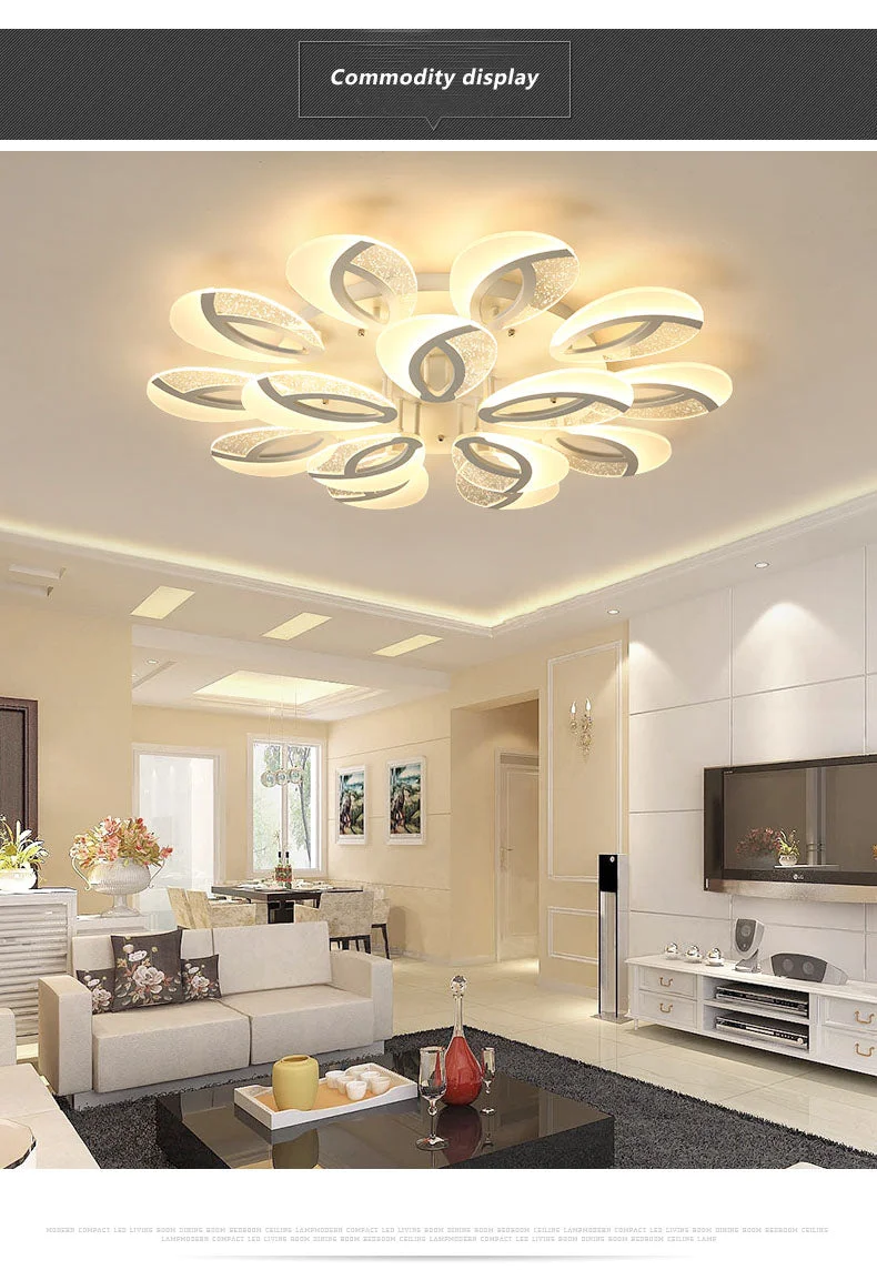 Nordic Ceiling lights Novelty Post-modern For Living Room Fixtures ...