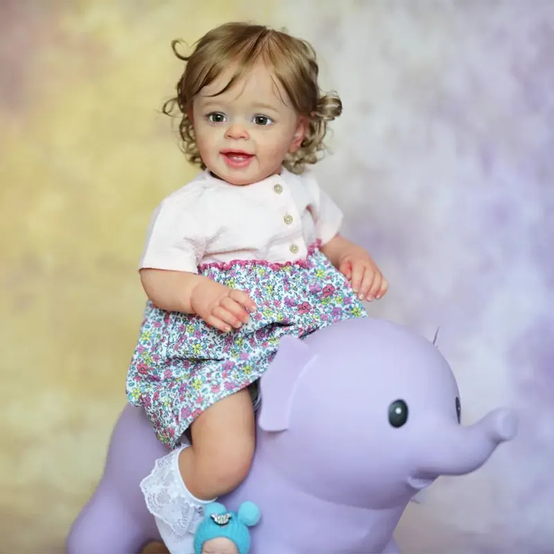 20'' Real Weighted Reborns Toddler Baby Girl Cecilia, Cute Realistic ...
