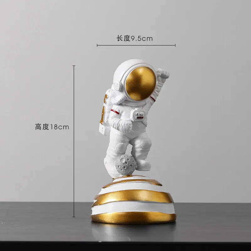 Athvotar Creative Astronaut Model Knickknacks Children's Room Living ...