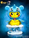 Lapras Cosplay Pikachu - Pokemon Resin Statue - CHEESE Studio