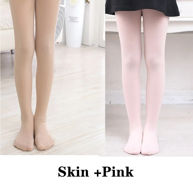 Girls Tights Kids Stretch Skinny Elastic Tights for Girls Stocking 3 6 ...