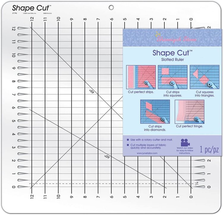 Charming Shape Cut Ruler