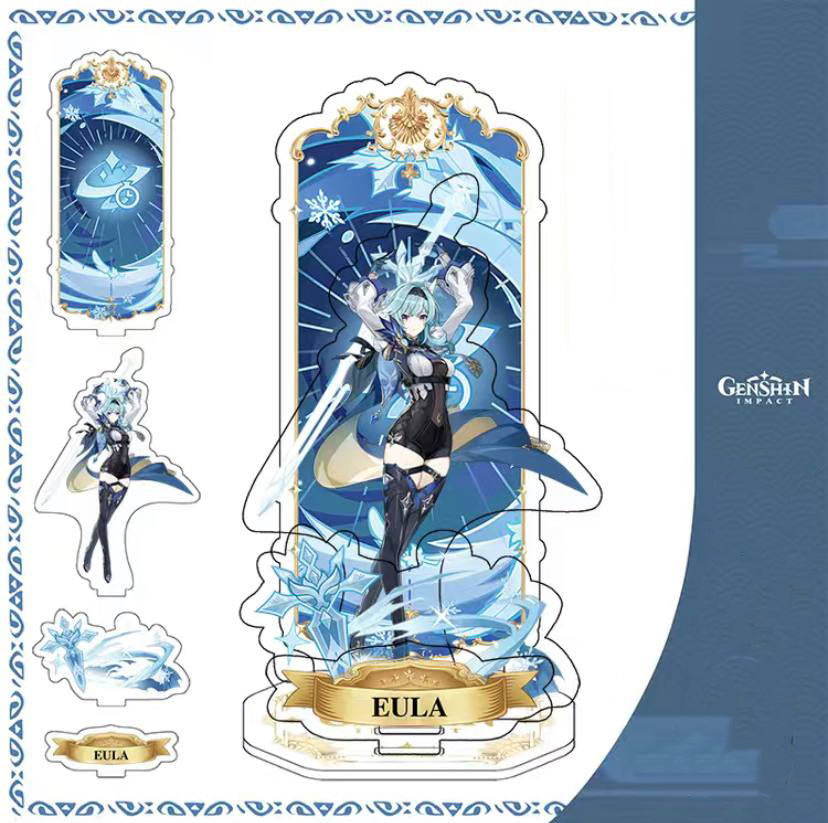 Genshin Toys Eula Acrylic Stand Figure