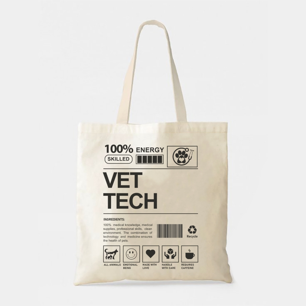 Vet Tech Tote Bag