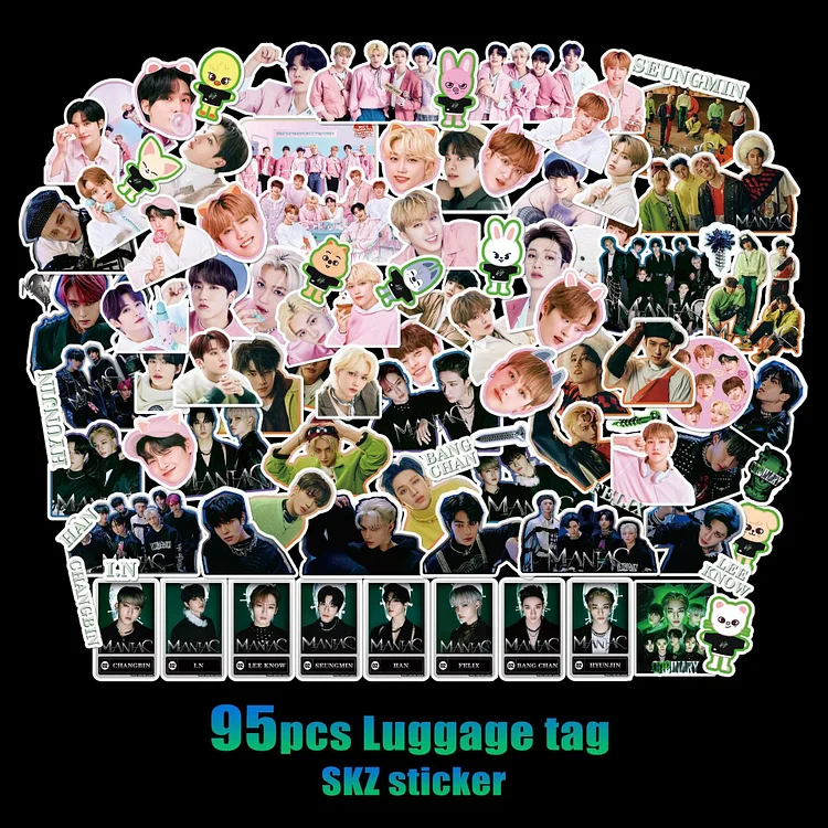 Stray Kids 95 Sheets ODDINARY Stickers