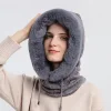 Winter Knit Set Unisex Warm Wind-proof Cap
