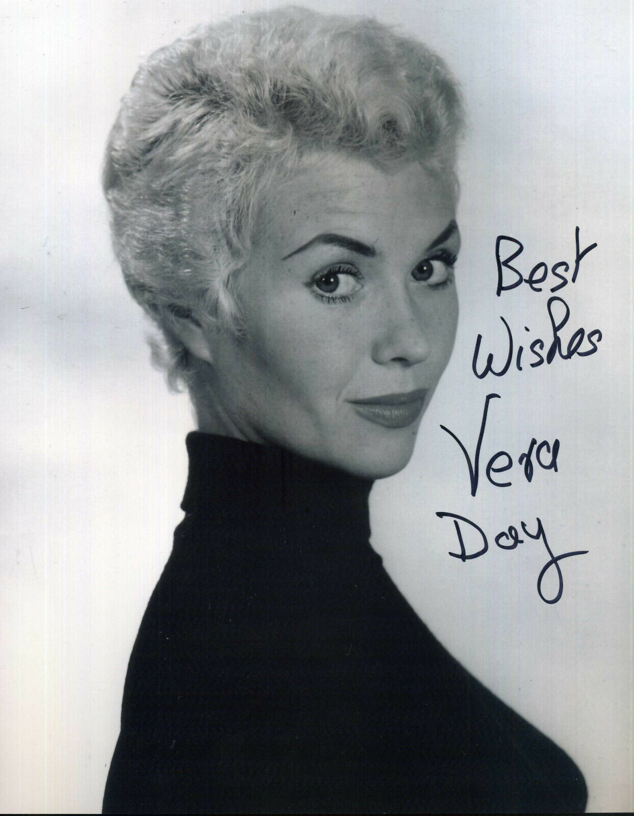 VERA DAY Signed Photo Poster paintinggraph - Film & TV Actress / Model ...