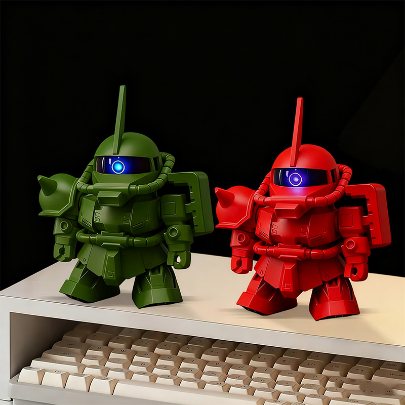 Zaku-Inspired Security Camera Armor Case – 3D Printed Gundam Style ...